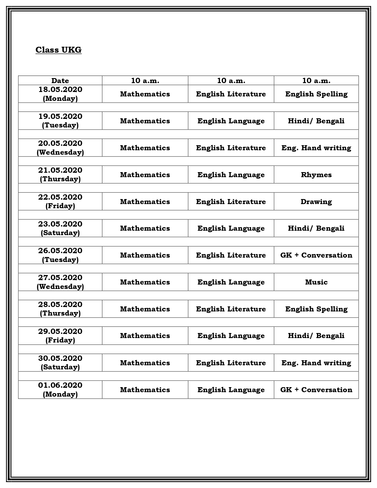 Lyceum English Medium School